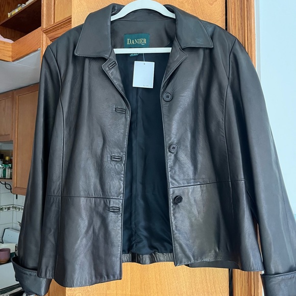 Danier | Jackets & Coats | 0 Leather Vintage Jacket | Poshmark